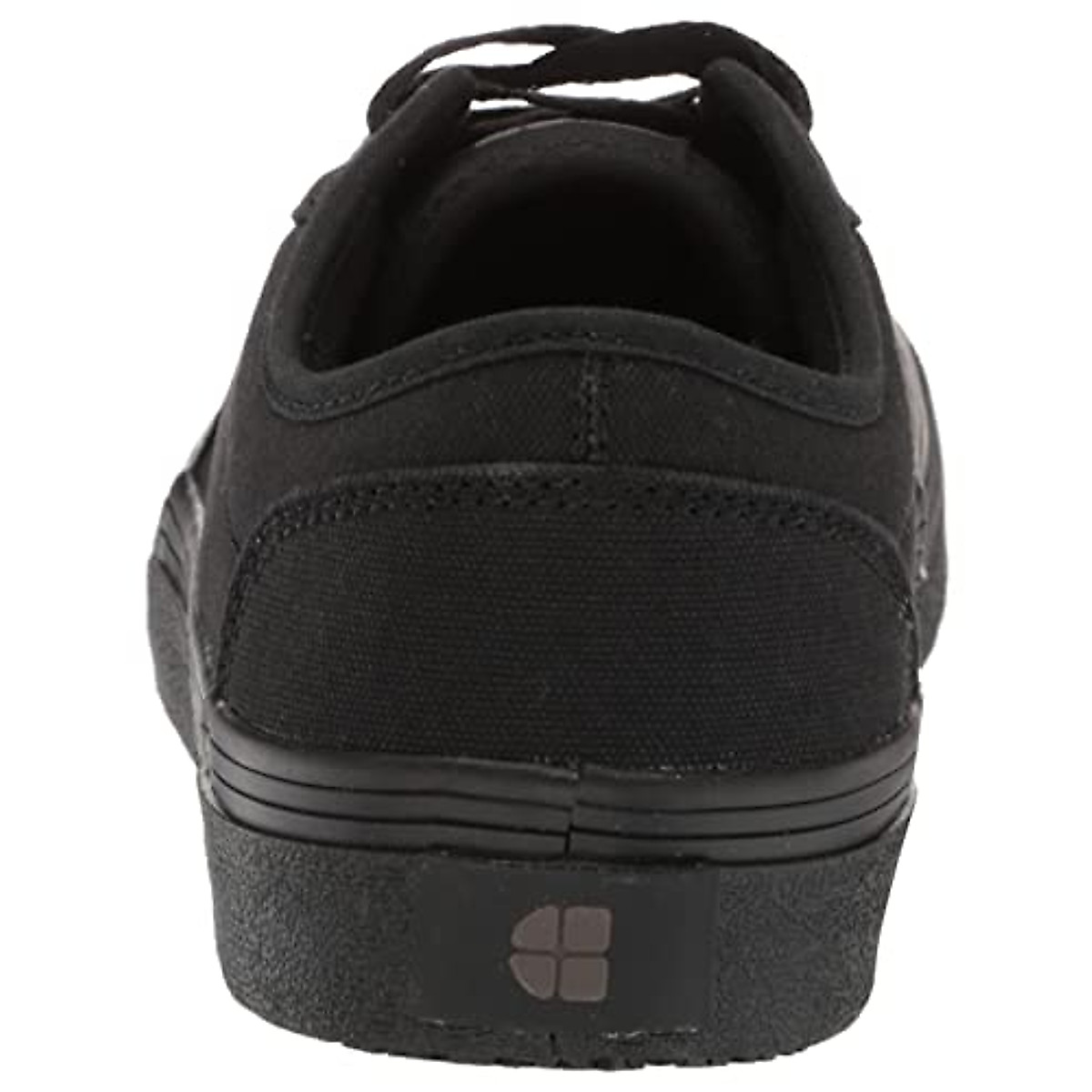 Shoes for Crews Merlin, Men's, Women's, Unisex Slip Resistant Canvas Work Shoes, Water Resistant, Black, Men's 9.5 / Women's 11