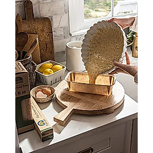 IF YOU CARE FSC Certified Paper Loaf Baking Pans, 4-count