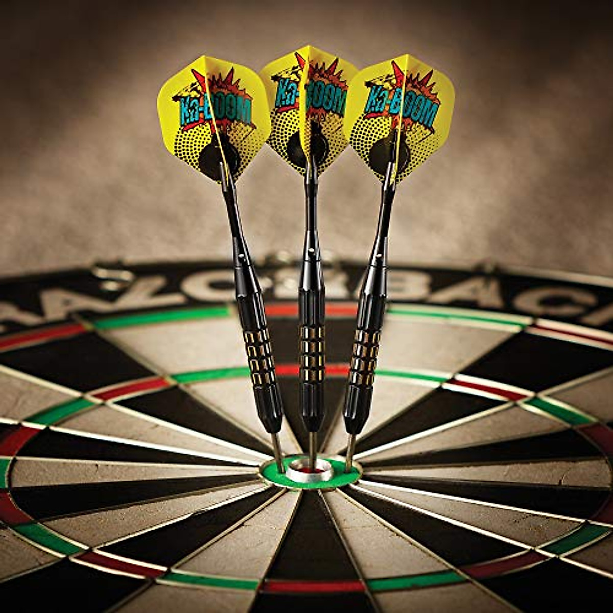 Viper Comix Steel Tip Darts: Ka-BOOM (Black), 22 Grams