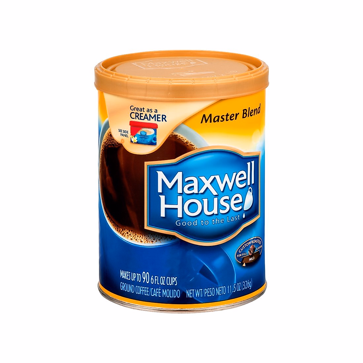 Maxwell House Master Blend Mild Ground Coffee 11.5 oz (Pack of 6)
