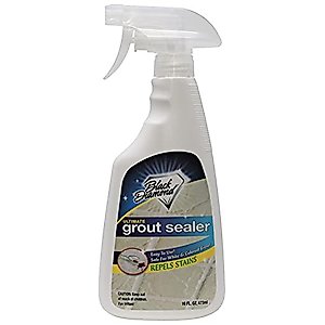 Black Diamond Stoneworks Ultimate Grout Sealer: Stain Sealant Protector for Tile, Marble, Floors, Showers and Countertops.