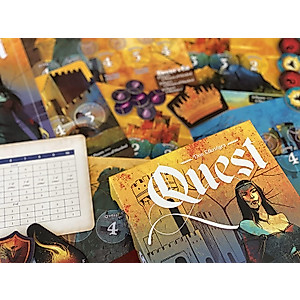 Quest - by Indie Boards and Cards -Social Deduction Board Game