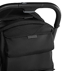 Summer Infant 3Dpac CS Compact Stroller, Black – Car Seat Adaptable Baby Lightweight Stroller with Convenient One-Hand Fold, Reclining Seat and Extra-Large Canopy