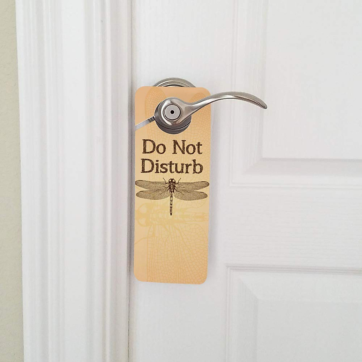 GRAPHICS & MORE Dragonfly Vintage Insect Plastic Door Knob Hanger Sign