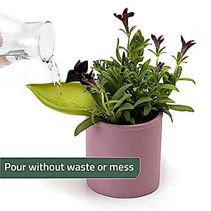 Peleg Design Leaflow Plant Pot Watering Funnel (Set of 3), Plant Watering Devices for Indoor and Outdoor Plants, House Plant Waterer, Indoor Plant Watering