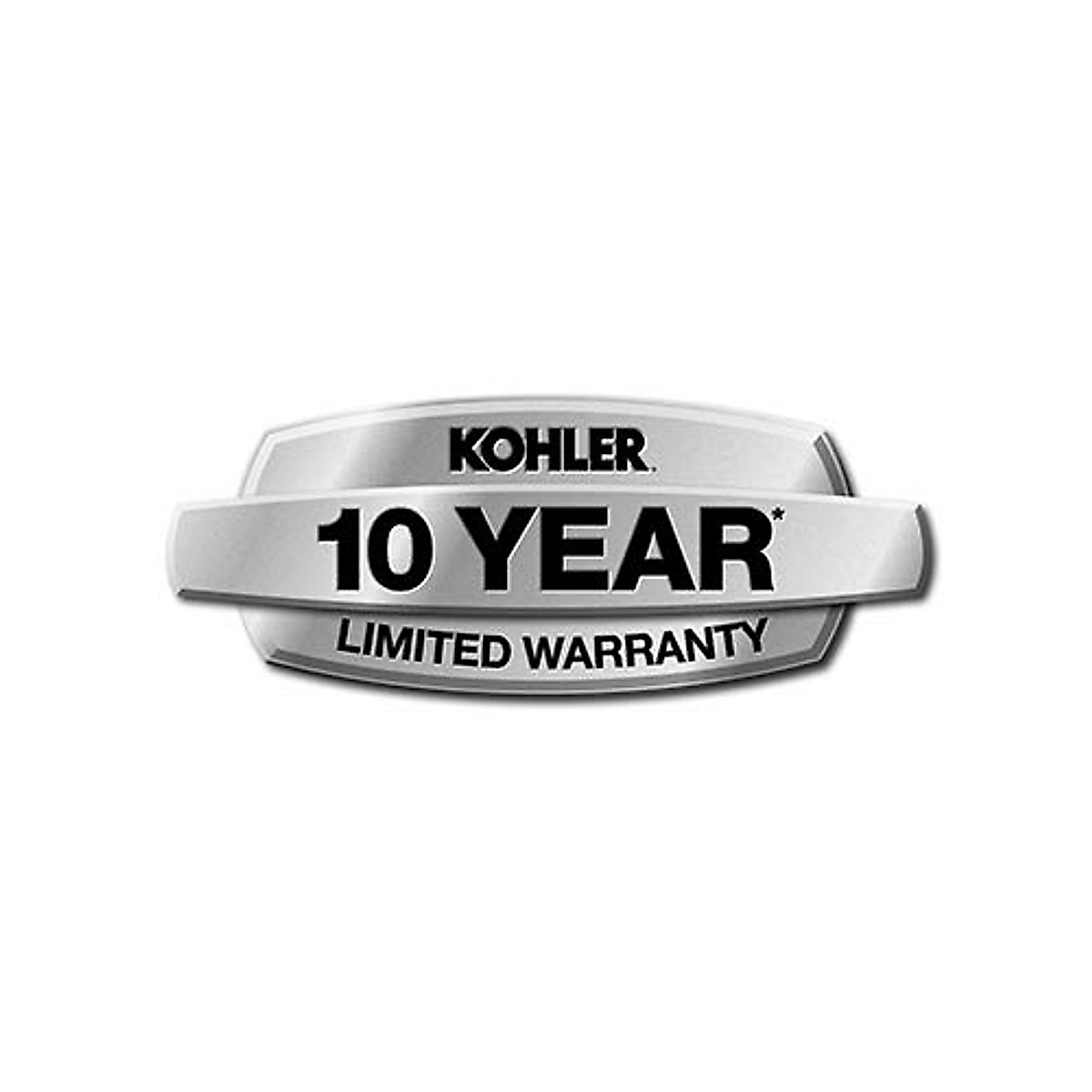 KOHLER K-20940-STW Kitchen Trash Can, 13 Gallon Step Trash Can with Quiet-Close Lid and Hand Free Foot Pedal in White Stainless Steel