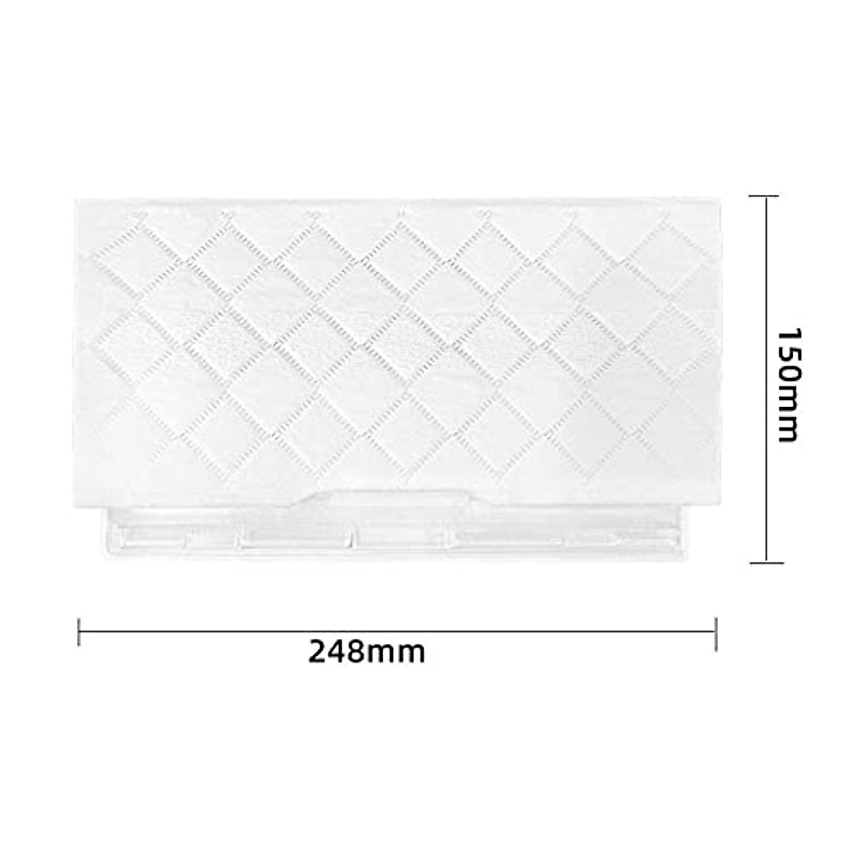 XIBANY Disposable Hard Floor Pads Mop Cloths Replacement for Shark VACMOP VM252, VCM60, VCW60 Vacuum Mop Cleaner Replacement Spare Parts