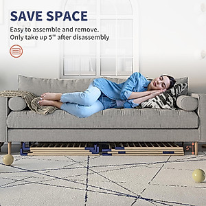 Linor Baby Playpen, Wooden Baby Playpen with Safety gate, 70.8"x59" Extra Large Playpen for Babies and Toddlers, Baby Play Yards, Playpen for Twins, Children, 100% Natural Wood