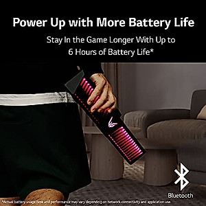 LG Ultragear GP9 - Portable Gaming Speaker with DTS Headphone:X, Hi-Fi Quad DAC, Microphone for Voice Chat, 5 Hour Battery Life, Hi Resolution Audio, Bluetooth