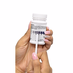 Industrial Test Systems WaterWorks 480065 Peracetic Acid Test Strip, 32 Seconds Test Time, 0-100 ppm Range (Pack of 50)