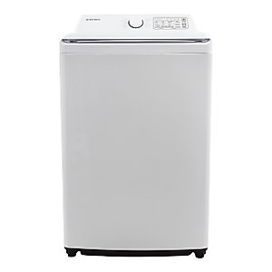 West Bend WB440TLWVW Top-Load Compact Washing Machine, Cu. Ft, 10 Automatic Cycles, Adjustable Water Levels, Temperatures, and Soil Settings, Durable Stainless Steel Drum, 4.4, White, 3.7-Cu.Ft