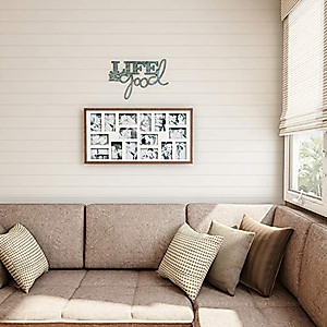 Lavish Home Metal Cutout, 18", Teal Blue