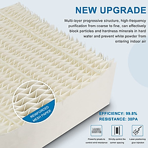 AMI PARTS 1043 Humidifier Wick Filter fit for Essick Air AIR.CARE Humidifiers Replacement for EP9500, EP9700, EP9800, EP9R700, Bemis Space.saver 800 8000 series Super Humidifiers