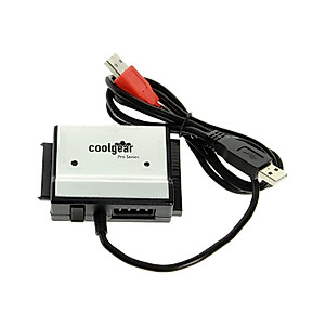 SATA and IDE Hard Drive & Optical Drive USB 2.0 Adapter Kit 2.5, 3.5 & 5.25