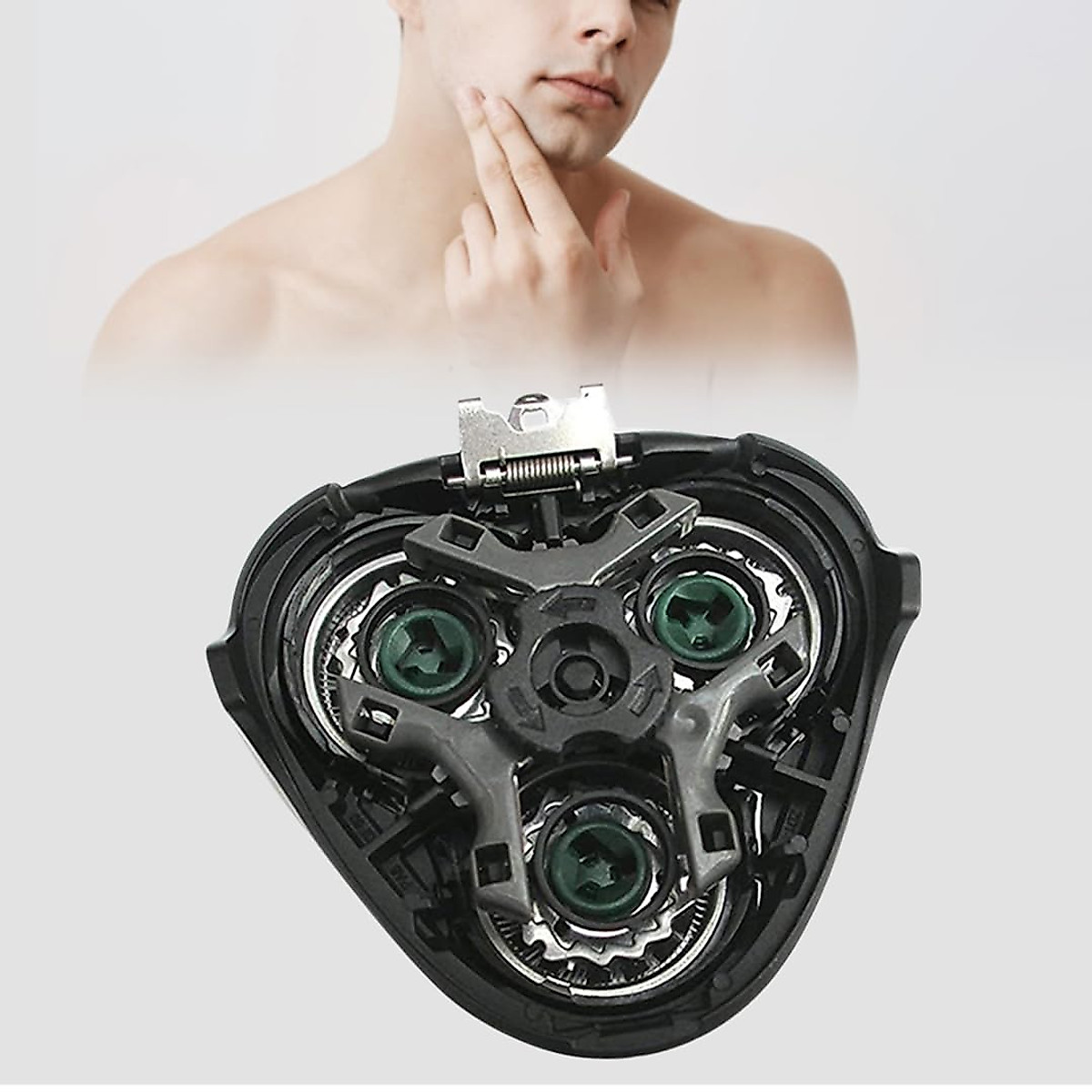 Replacement Complete Head Assembly for Philips Norelco HQ64 T725, PT730, PT734, PT735, PT860, PT861 AT926 SW3700