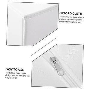 BESTOYARD underwear storage box vanity drawer padded socks plastic storage containers for clothes plastic to go containers Compartment Storage plastic storage organizer bra organizer tie