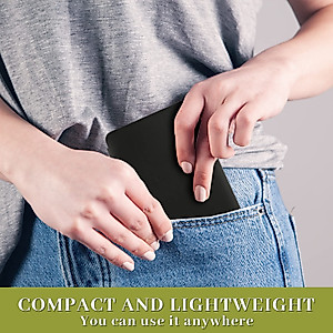 Basic Calculator, 12-Digit Premium Mute Desktop Calculators with 6 inch Writing Tablet, Solar and Battery Dual Power for Office, School, Business