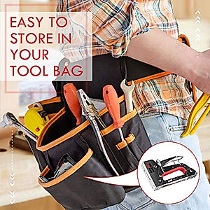 Staple Gun NEU MASTER, Light Duty Stapler Kit Come with 1600 pcs 5/16,3/8 inch JT21 Staple Strip, All Steel Tacker for General Repairs, Crafts, Upholstery, Decorating