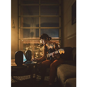 JBL Professional 1 Series, 104 Compact Powered Desktop Reference Monitors (Sold as Pair), Black (JBL104)