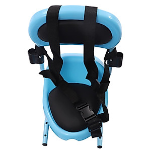 RENVIERY Rear Bicycle Seat for Child,Kid's Bike seat Rear with Pedal,Safe and Comfortable Rear Child Bike Seat for Children 6 Months to 6 Years