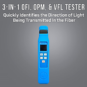 Jonard Tools OFI-100 Advanced Optical Fiber Identifier with Built-in Power Meter and VFL