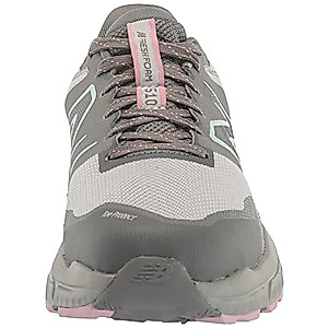 New Balance Women's Fresh Foam 510 V6 Trail Running Shoe, Brighton Grey/Harbor Grey/Lilac Cloud, 8.5 Wide