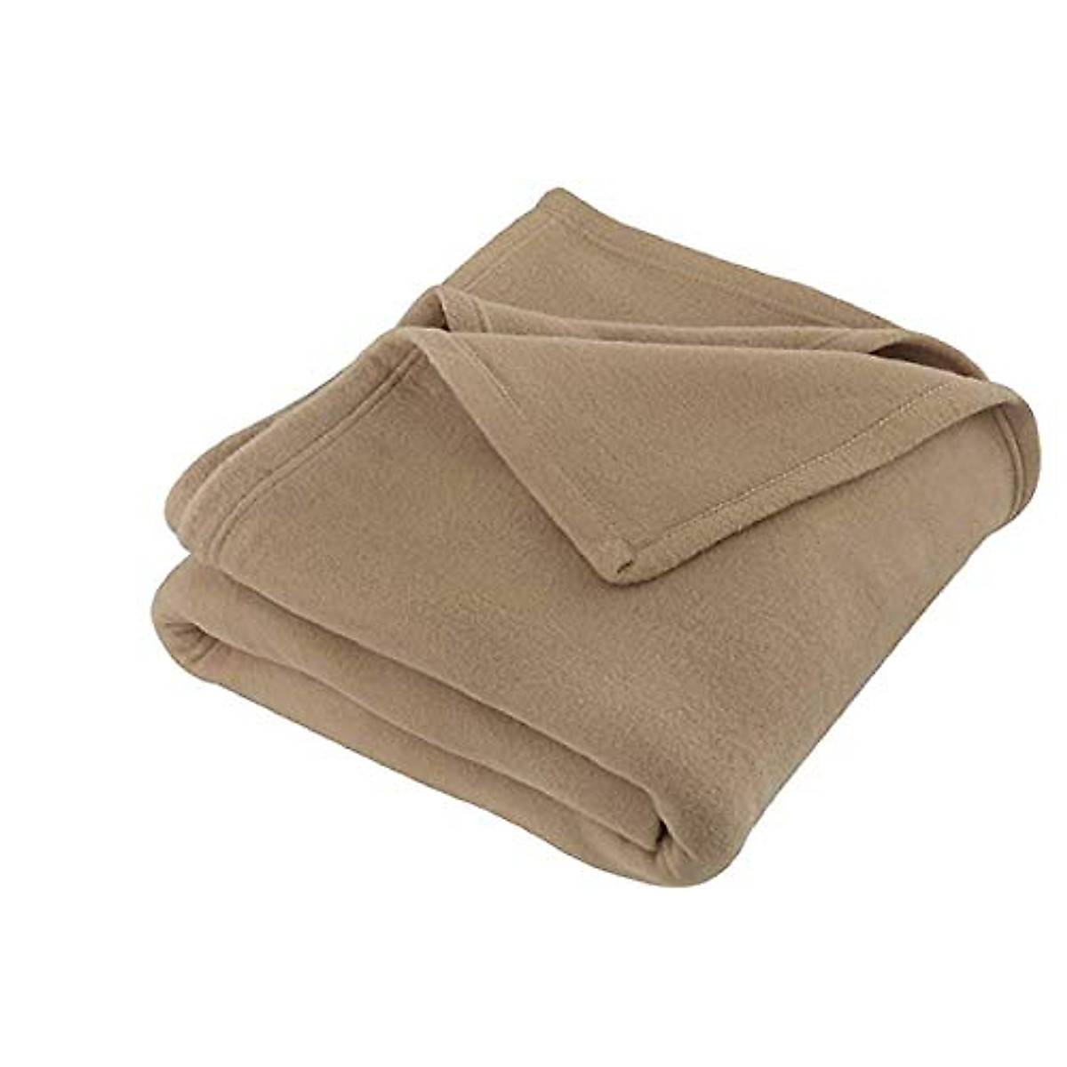 JMR Fleece Throw Blankets for Bed, Couch, or Sofa - Ultra-Soft and Warm Microfiber Plush Blanket for Home and Outdoor Use (Beige, 108X90)