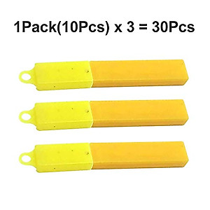 30 Pack 9mm Stainless Steel Snap-Off Blade Hobby Knife Blades Vinyl Wraps Cutter Blades (Silver 30Pcs)