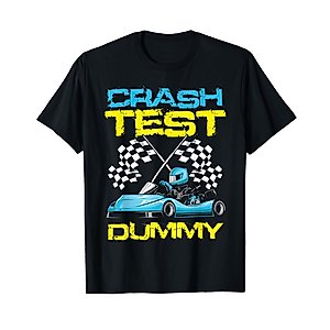Go Kart Racing Crash Test Dummy Go Kart Racer T-Shirt