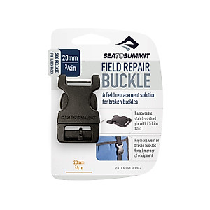 Sea to Summit Side Release 1 Pin Outdoor Equipment Buckle 20mm Black