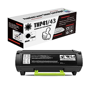 RIOMAN TNP41 TNP43 Toner Cartridge Compatible with Chip Replacement for Konica Minolta High Yield Compatible for Konica Minolta Bizhub 3320P Toner Printers