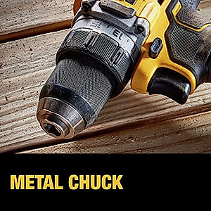 DEWALT 20V MAX XR Cordless Drill Kit, Drill and Driver, 1/2", Batteries, Charger, and Bag Included(DCD800E2)