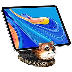 Rascally Red Panda Multi-Functional Desktop Organizer | Cell Phone Stand | Tablet Stand | Eyeglass Holder | Sunglass Holder | Piggy Bank | Desk Pet | Unique Gift
