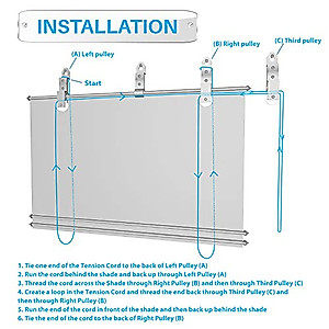 Patio Paradise Roll up Shades Roller Shade 7'Wx6'H Outdoor Shade Blind Pull Shade Privacy Screen for Patio Porch Deck Balcony Pergola Trellis Carport Brown