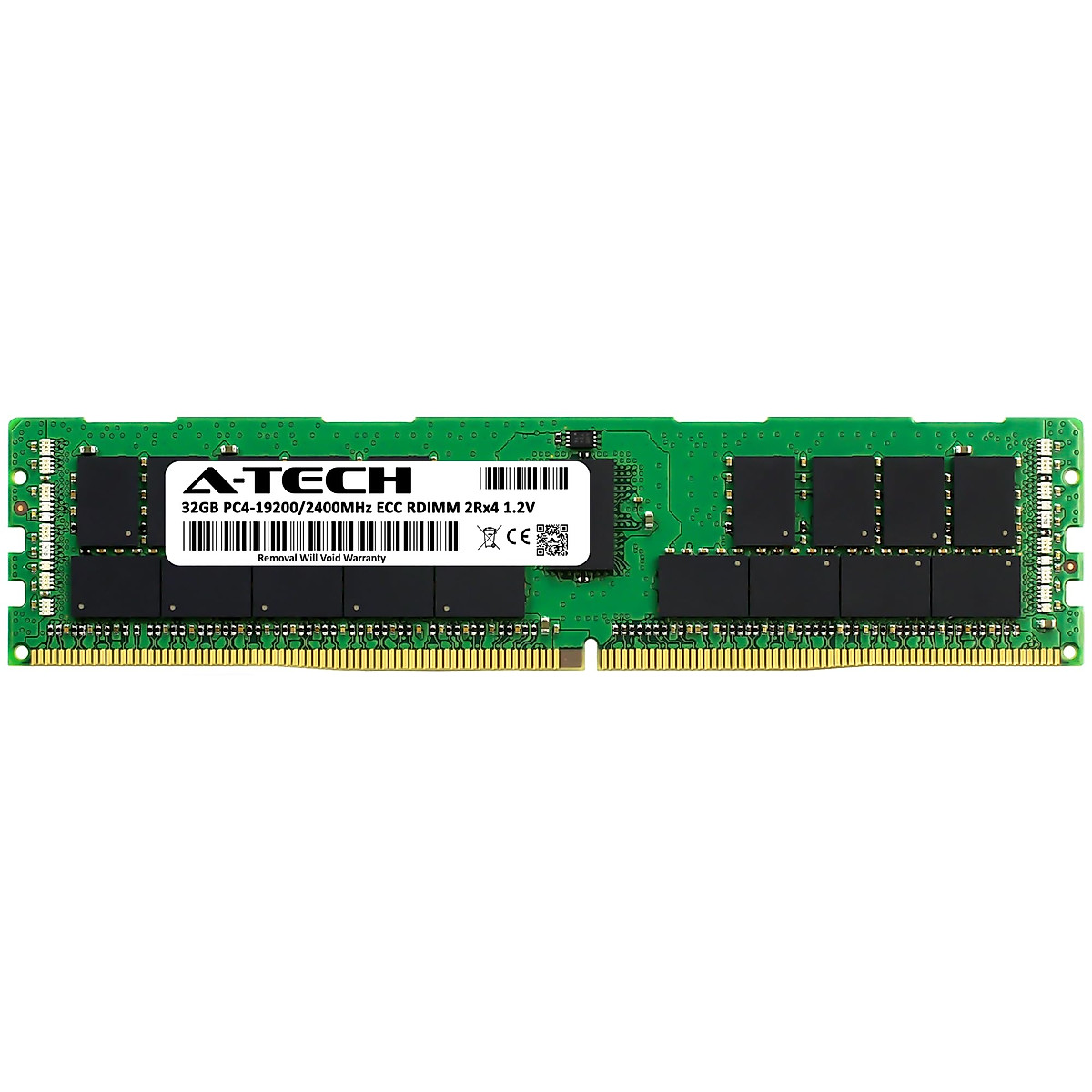 A-Tech 32GB RAM Replacement for Cisco UCS-MR-1X322RV-A | DDR4 2400MHz PC4-19200 ECC RDIMM 2Rx4 1.2V 288-Pin Registered DIMM Memory Module