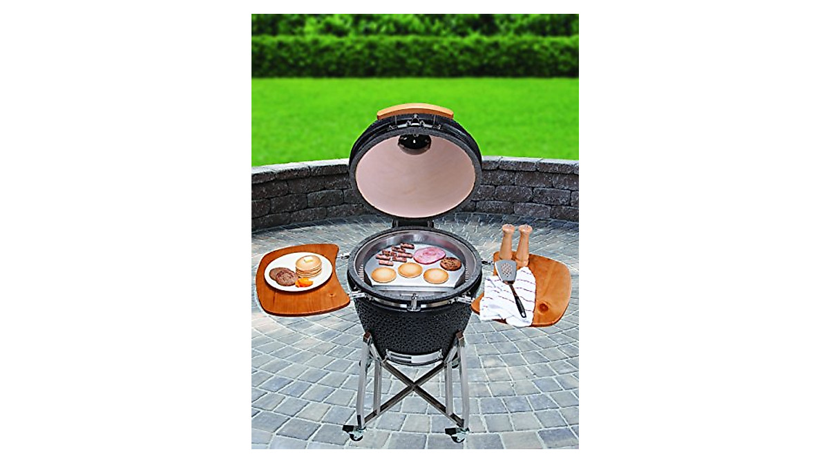 Little Griddle KQ-17-R Stainless Steel Outdoor BBQ Griddle | Versatile ...