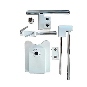 ZYZMH Microscope Gimbal Support Arms Double Pole Rotate 360 Degrees Lifting Bracket Stand Universal Bracket (Color : A, Size : See figure)