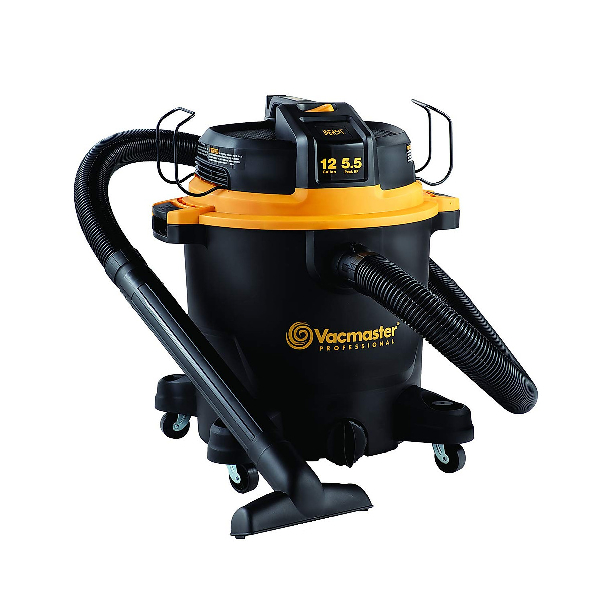 Vacmaster Professional Beast Series Wet/Dry Vac Bundle with Standard Cartridge Filter