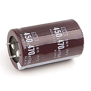 Electric Welder Components 450V 470uF Aluminum Electrolytic Capacitor 30x50mm