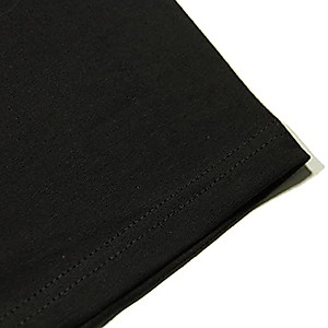 Pro Club Men's Comfort Cotton Short Sleeve T-Shirt, Black, Large