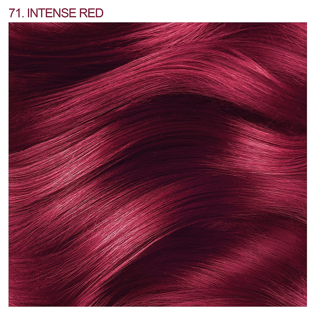 Adore Semi Permanent Hair Color - Vegan and Cruelty-Free Red Hair Dye - 4 Fl Oz - 071 Intense Red (Pack of 1)