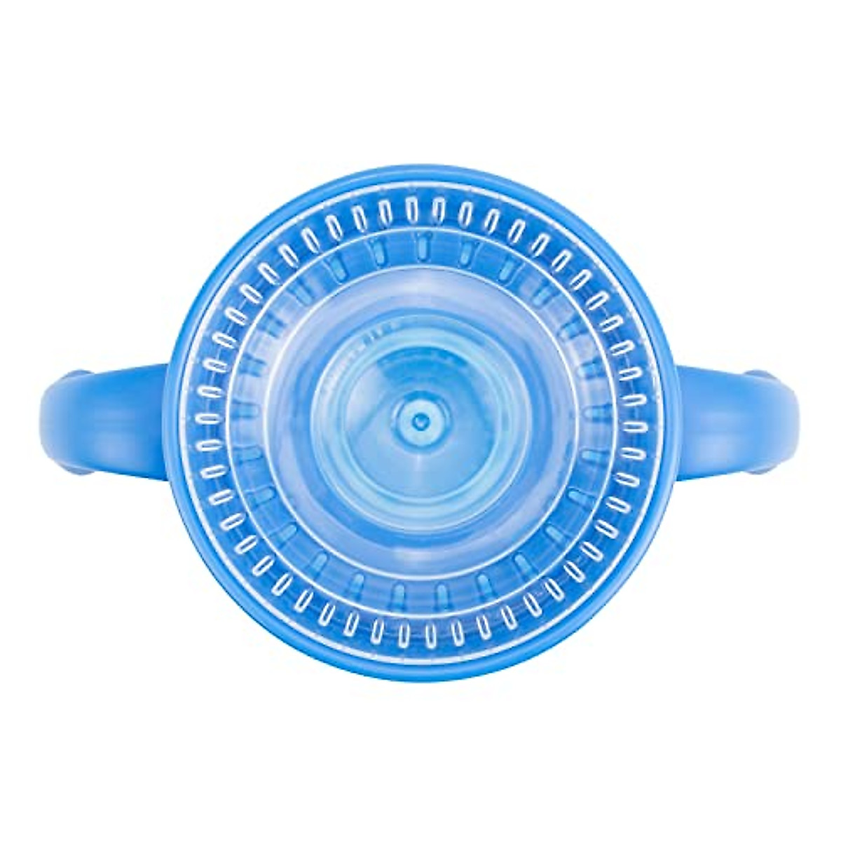 Dr. Brown's Milestones Cheers 360 Cup Spoutless Transition Cup with Handles for Easy Grip & Leak-Free Learning, Blue, 7oz/200mL, 6m+ (Colors May Vary)