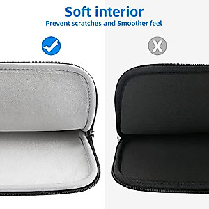 ONE LIFE 13-13.3 Inch Waterproof Neoprene Water Resistent Laptop Sleeve Case Notebook Computer case Basic Bag Compatible with 13 Inch MacBook Pro,MacBook Air,13 Inch Laptop Chromebook Computer,Black