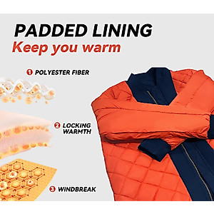 MAGNIVIT Men's Fall Winter Jacket Windbreakers Bomber Pilot Coat Military Jackets