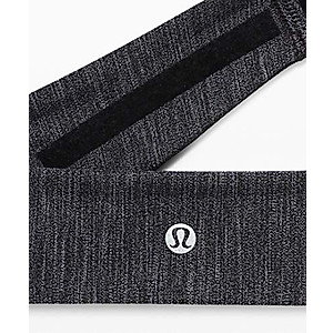 Lululemon Fly Away Tamer Headband (Heathered Black)