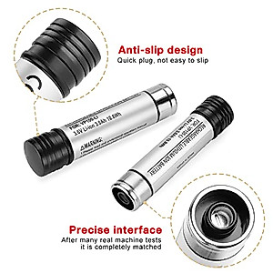 Energup 2Pack Li-ion Replacement 3.6V Battery for Black Decker Versapak VP100 VP100C VP105 VP105C VP110 VP110C VP143 for Black Decker 3.6V Versapak Batteries, with a 2Port Black Decker 3.6V Charger