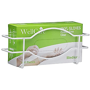 Tiger Chef Glove Box Holder Wall Mount - Metal Glove Dispenser - Disposable Gloves Holder 10x3x5 Inch (3 Pack)