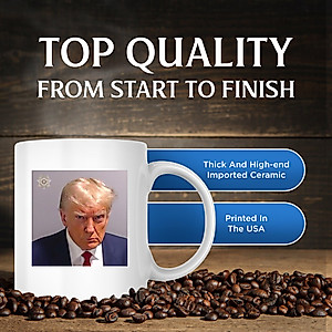 Bliss Monkey Co. Trump Mugs (Trump Mugshot)