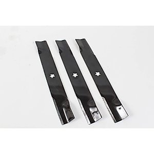 Husqvarna OEM 594903001 Pack of 3 Stay Sharp High Lift Mower Blade M-ZT52 52"