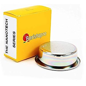 IMS Baristapro Nanotech Precision Ridgeless Double Portafilter Basket - 22 gram